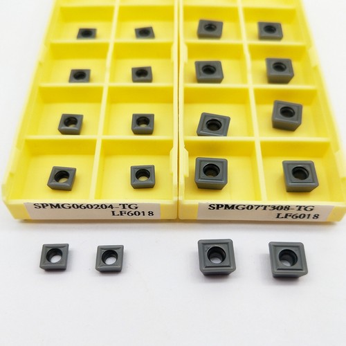 20PC SPMG060204-TG LF6018 SPMG07T308-TG LF6018 Milling carbide insert ...