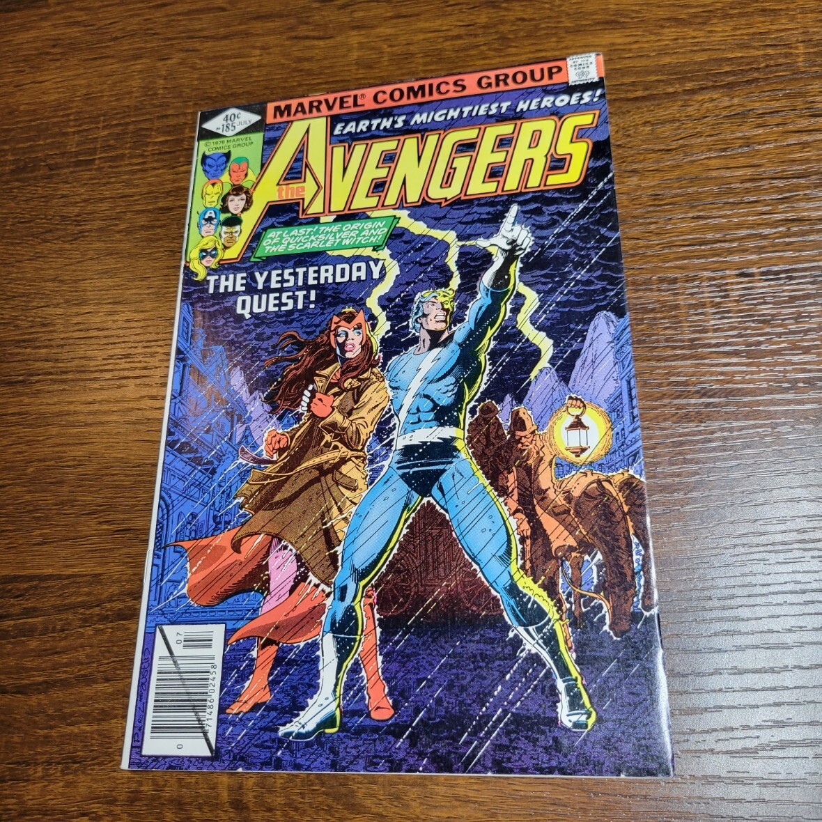 Avengers #185. Origin of Quicksilver & Scarlet Witch. Marvel comics | eBay