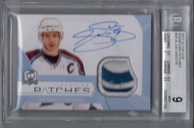 Joe Sakic | Autographed Hockey Memorabilia & NHL Merchandise