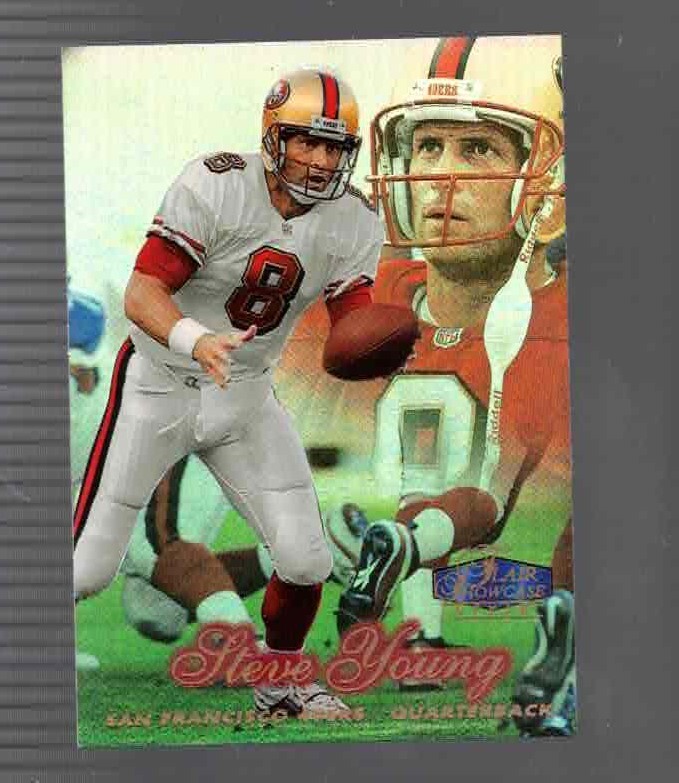 1998 Flair Showcase - Steve Young #17 Row 2 for sale online | eBay
