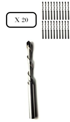 20 pack 3/16 Drywall Cut Out Bit Bits Router Bits Pilloted Down rotozip ...