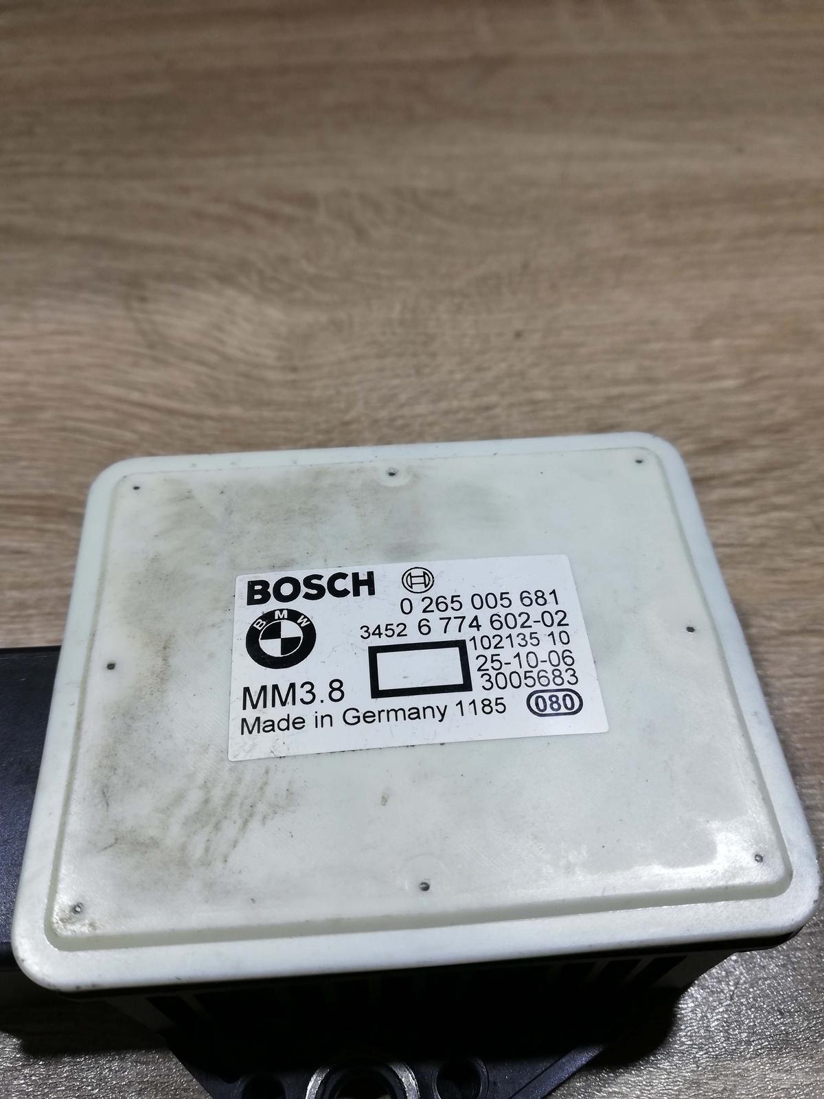 BMW E60 5 Series 6774602 0265005681 ESP YAW RATE SENSOR Bosch | eBay