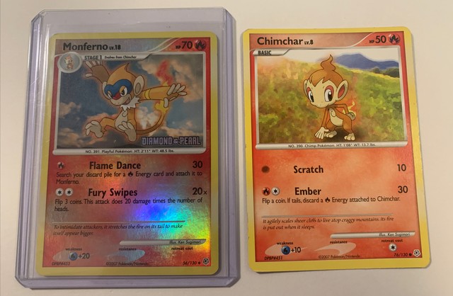 Pokémon TCG Monferno Pokemon Promos 56/130 Promo Reverse Holo for sale ...