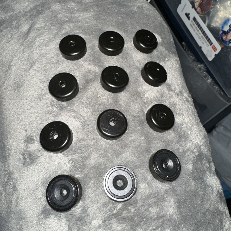 Premium Neodymium Magnets - 25 LB Force - 12 Pieces - Rust and ...