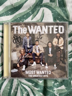 THE WANTED - SIGNED - Most Wanted (Greatest Hits) (NEW & SEALED CD 2021 ...