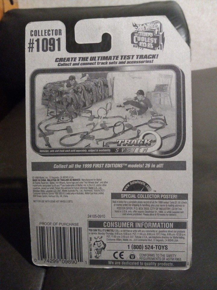 Hot Wheels 1999 Blue Card X-PLODER Collector #1091 BLACK and in MINT CONDITION | eBay