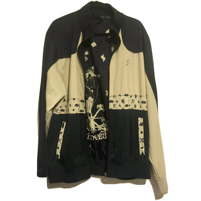 Custom Retro Embroidered Graphic Print Designed For Scion Zip Up Jacket ...