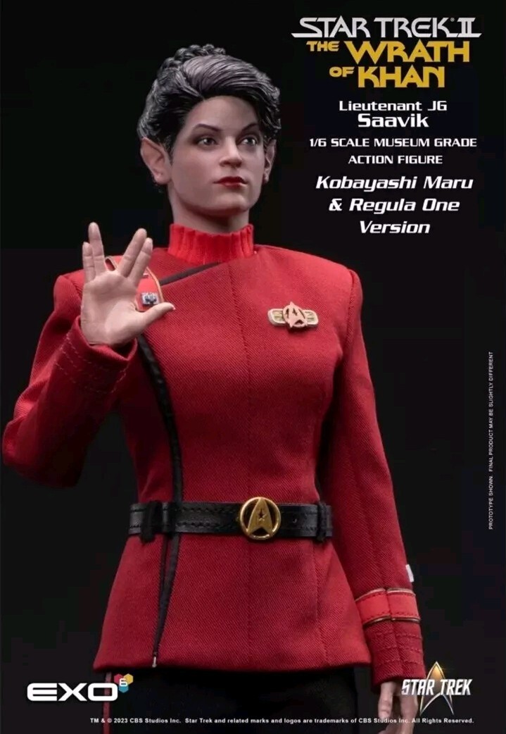 EXO-6 Lt. Saavik (Regula One) Star Trek: The Wrath of Khan 1/6 Figure ...