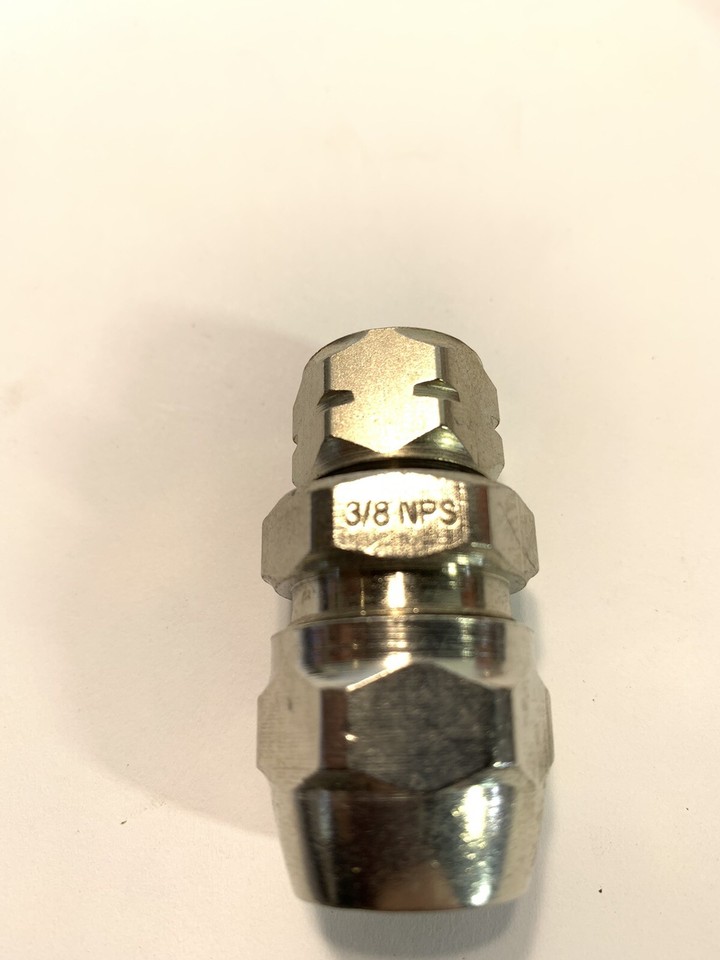 2-Binks DeVILBISS 72-1328 Swivel Connector Fitting 3/8” NPS x 3/8” ID ...