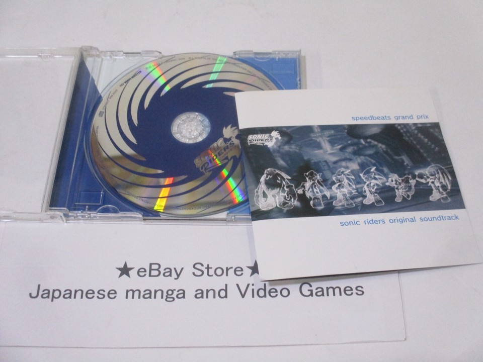 Sonic Riders Original Soundtrack speedbeats grand prix SOUNDTRACK CD | eBay
