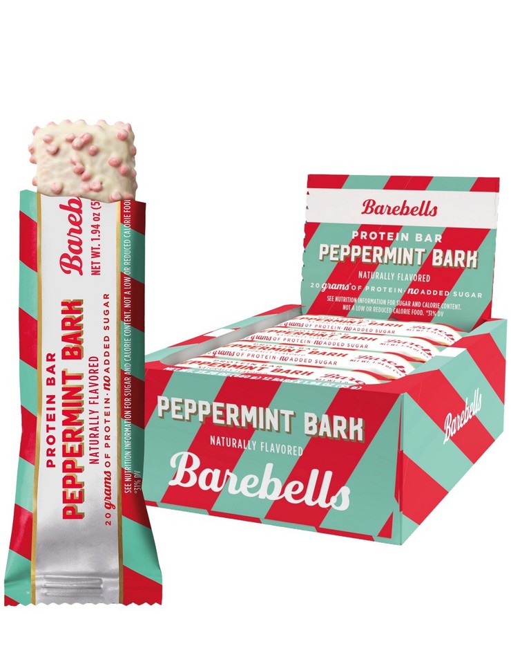 2 Pack - Barebells Protein Bars, Peppermint Bark & Pumpkin Spice ...