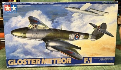 Tamiya 1/48th scale Gloster Meteor F1 unmade model kit boxed and bagged ...