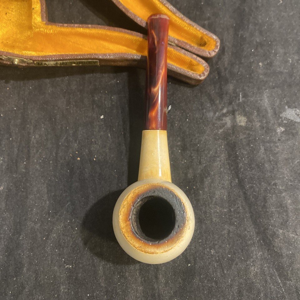 Vintage - CAO - Block Meerschaum Pipe - Signed Bekler - Hand Made ...
