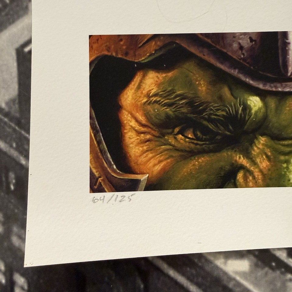 Jason Edmiston | Eyes Without A Face |Thor | Hulk | Ragnorak | S/N ...