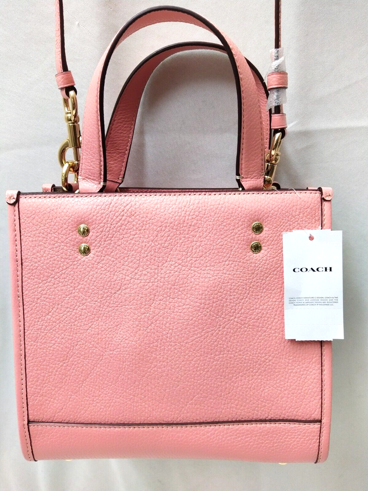 Coach Dempsey 22 Pink Leather With Creature Patches Women's Leather ...