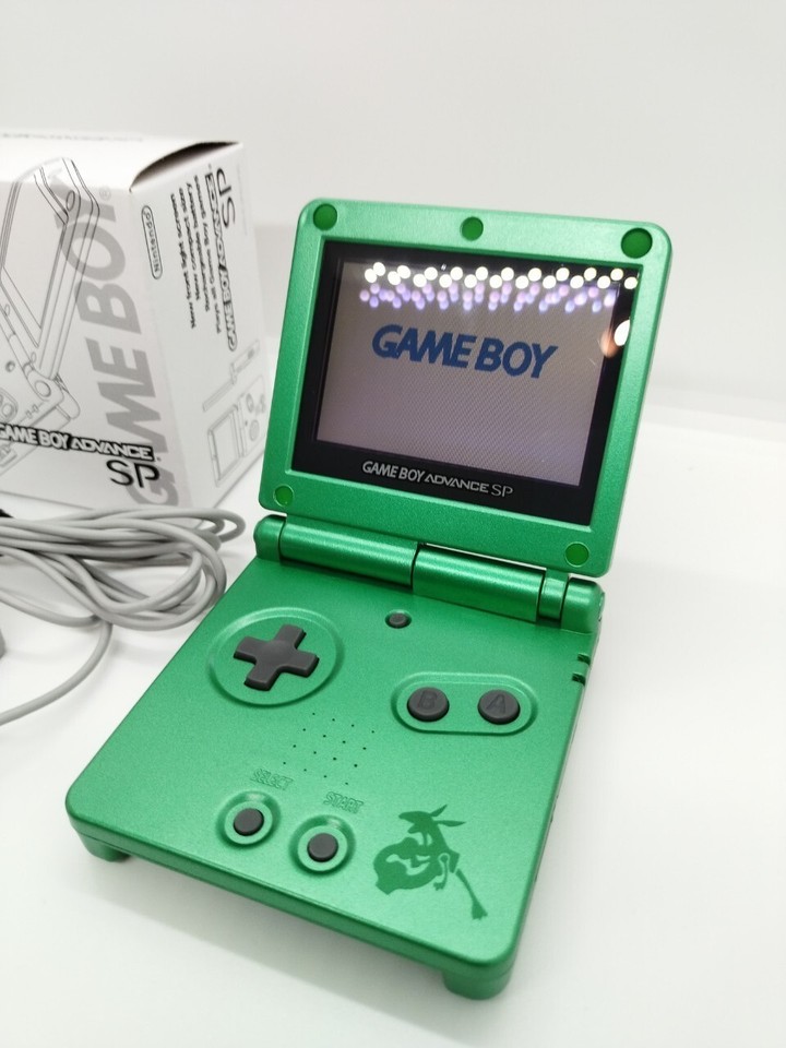 Gameboy Advance SP AGS-001 Rayquaza Pokémon Reshell Custom shell & New ...