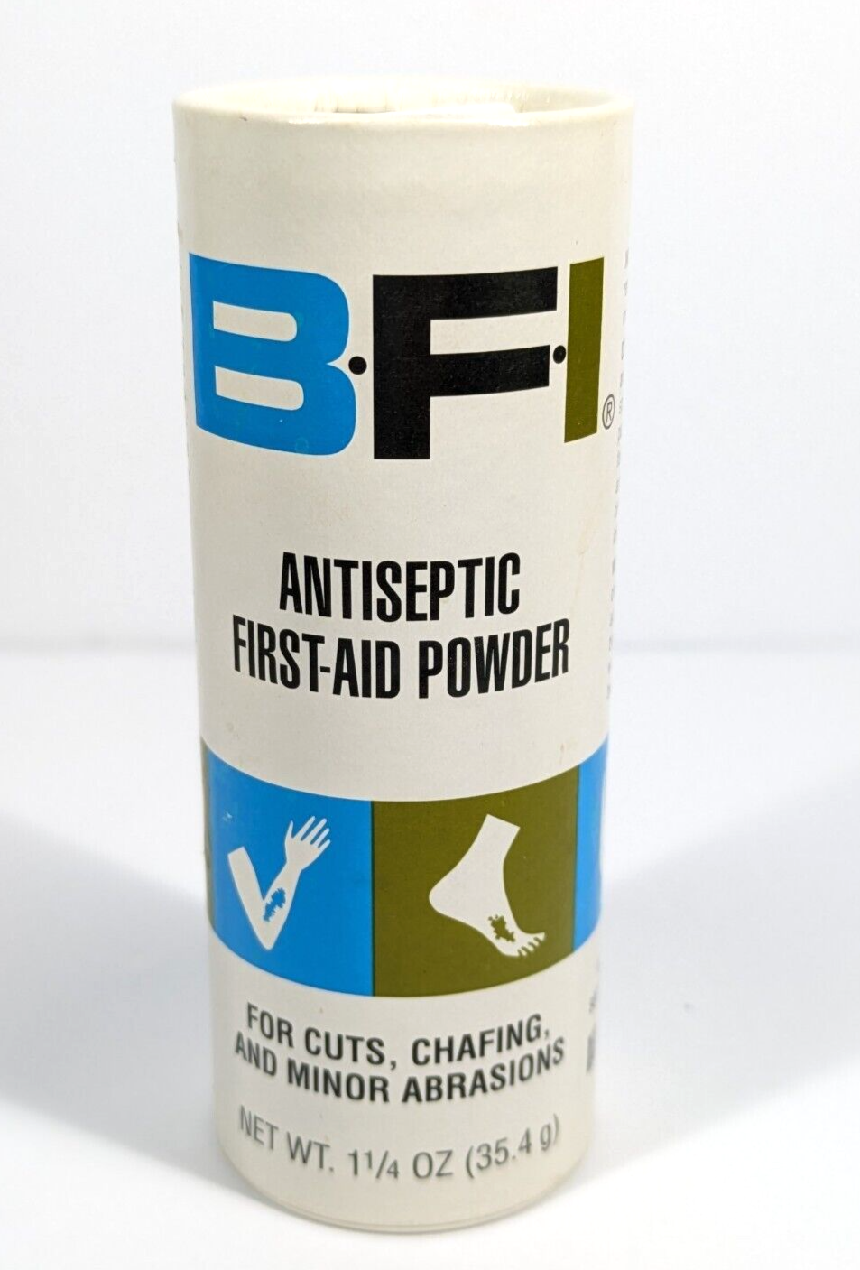 RARE🚨BFI Antiseptic First Aid Powder Bismuth Formic Iodide Talc Numark ...