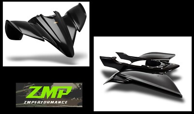 2004-2013 YAMAHA YFZ 450 Plastic Black Front and Rear Fender Set ...