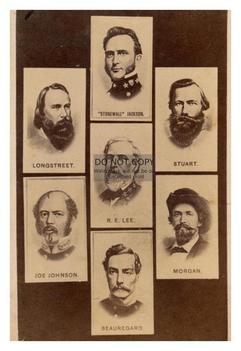 CONFEDERATE CIVIL WAR GENERALS OF THE SOUTH ROBERT E. LEE 4X6 PHOTO | eBay