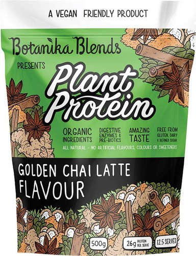 Botanika Blends Plant Protein (Golden Chai Latte) - 500g 9350181003460 ...