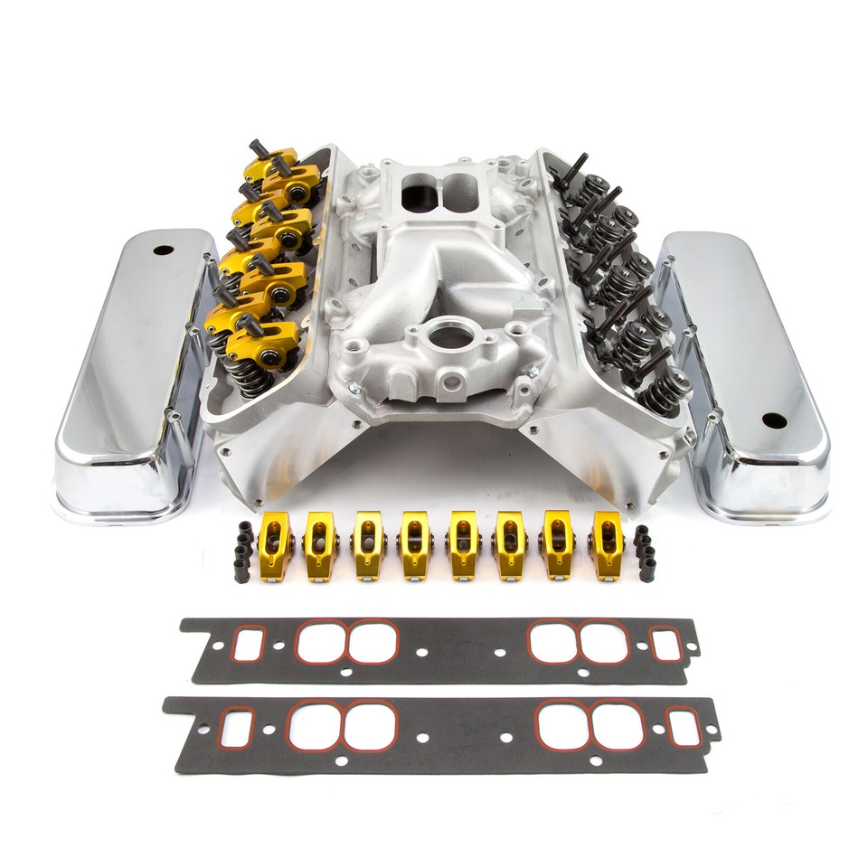 Chevy BBC 396 454 Hyd Roller Cylinder Head Top End Engine Combo Kit ...
