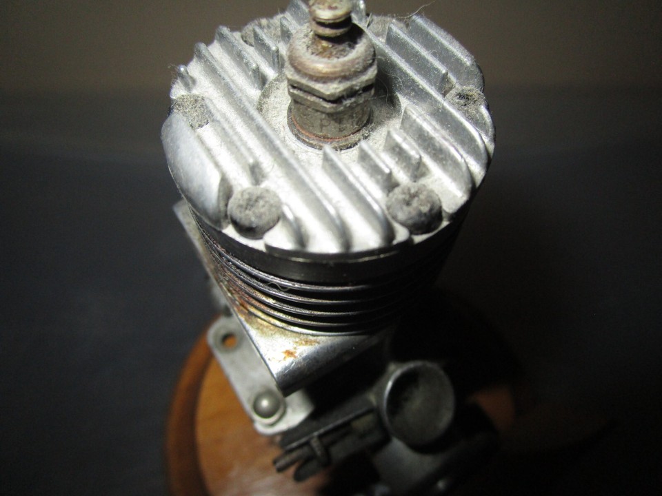 Fox 35 RC engine on wood display airplane | eBay