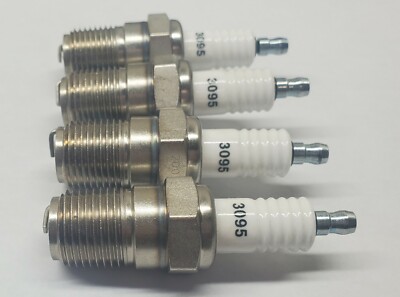4 Maytag Gas Engine 92 Spark Plug Autolite 3095 Hit & Miss Motor 1/2 ...