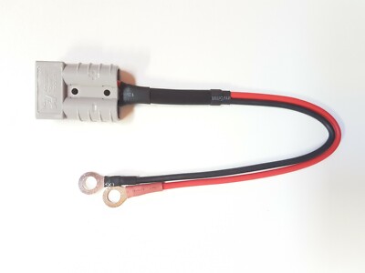 Anderson plug (GENUINE) Battery Adaptor 12v 50A 6mm cable **TRACKING ...
