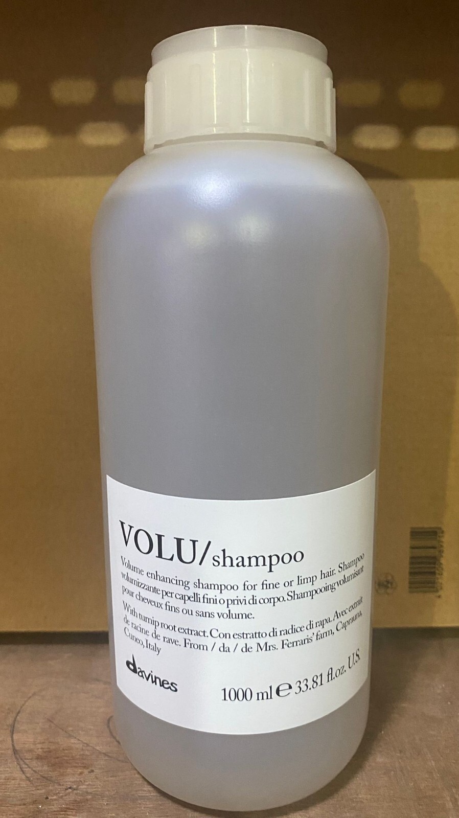 DAVINES VOLU VOLUME ENHANCING SOFTENING SHAMPOO LIMP HAIR 250ML (one ...