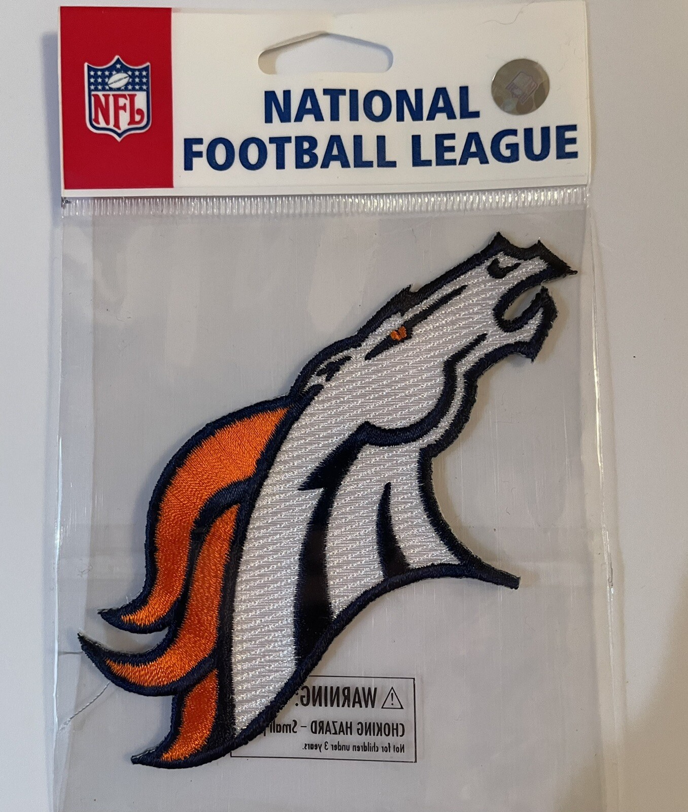 RARE Authentic Denver Broncos Patch Official NFL Licensed Iron Sew On 4 ...