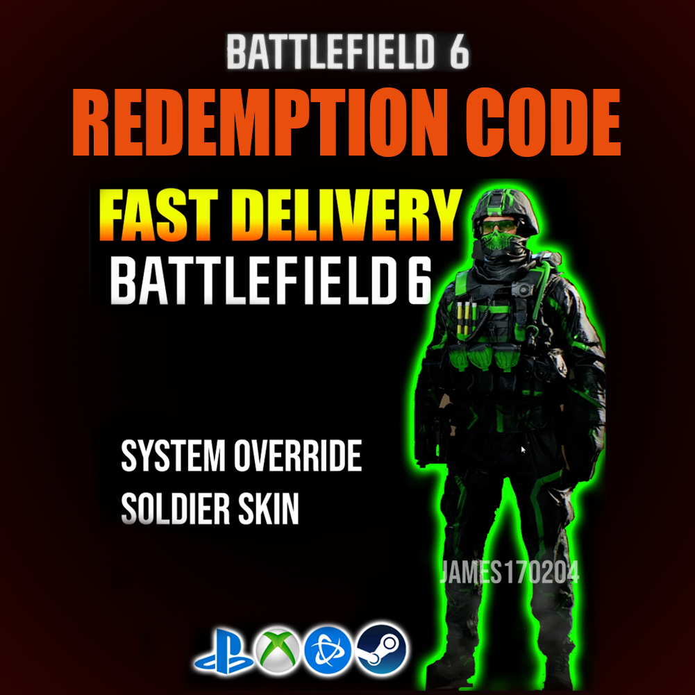 Battlefield 6 SKIN | BF6 System Override Soldier Skin | RZ Code | eBay