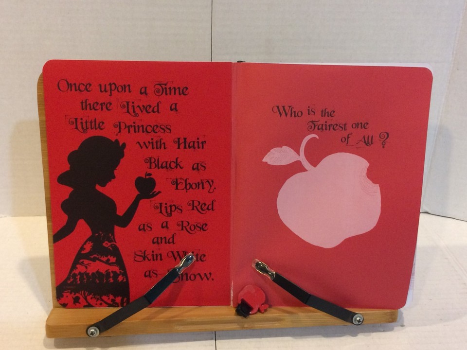 Disney Store Snow White and the Seven Dwarfs Red Apple Journal - 8"x6 ...