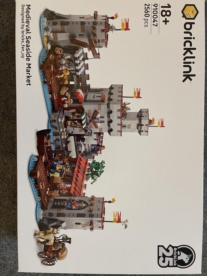 LEGO Medieval Seaside Market 910047 Bricklink Designer Program | eBay ...
