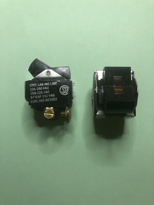 Carling Iluminated Rocker Switch, P/n 702881, 15a-125VAC, 10a-250VAC | eBay