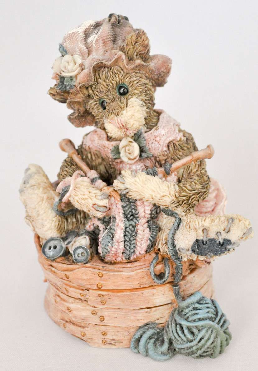 Boyds Bears: Cookie Catberg Knittin' Kitten - First Edition 1E/ #2250 ...