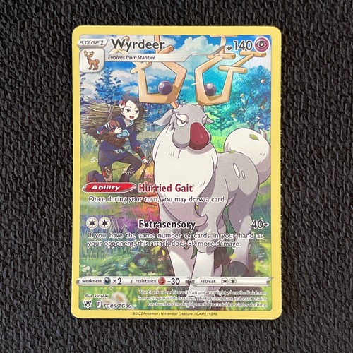 Pokemon TCG Astral Radiance TG06/TG30 - Wyrdeer - Ultra Rare - NM ...