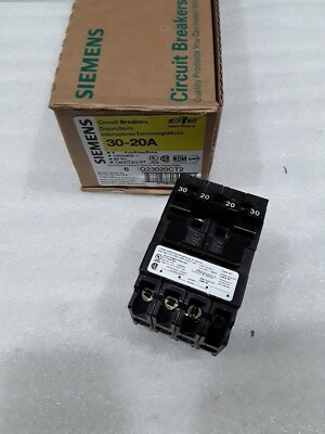 Q23020CT2 SIEMENS 2POLE 30/20AMP 120/240V NEW | eBay