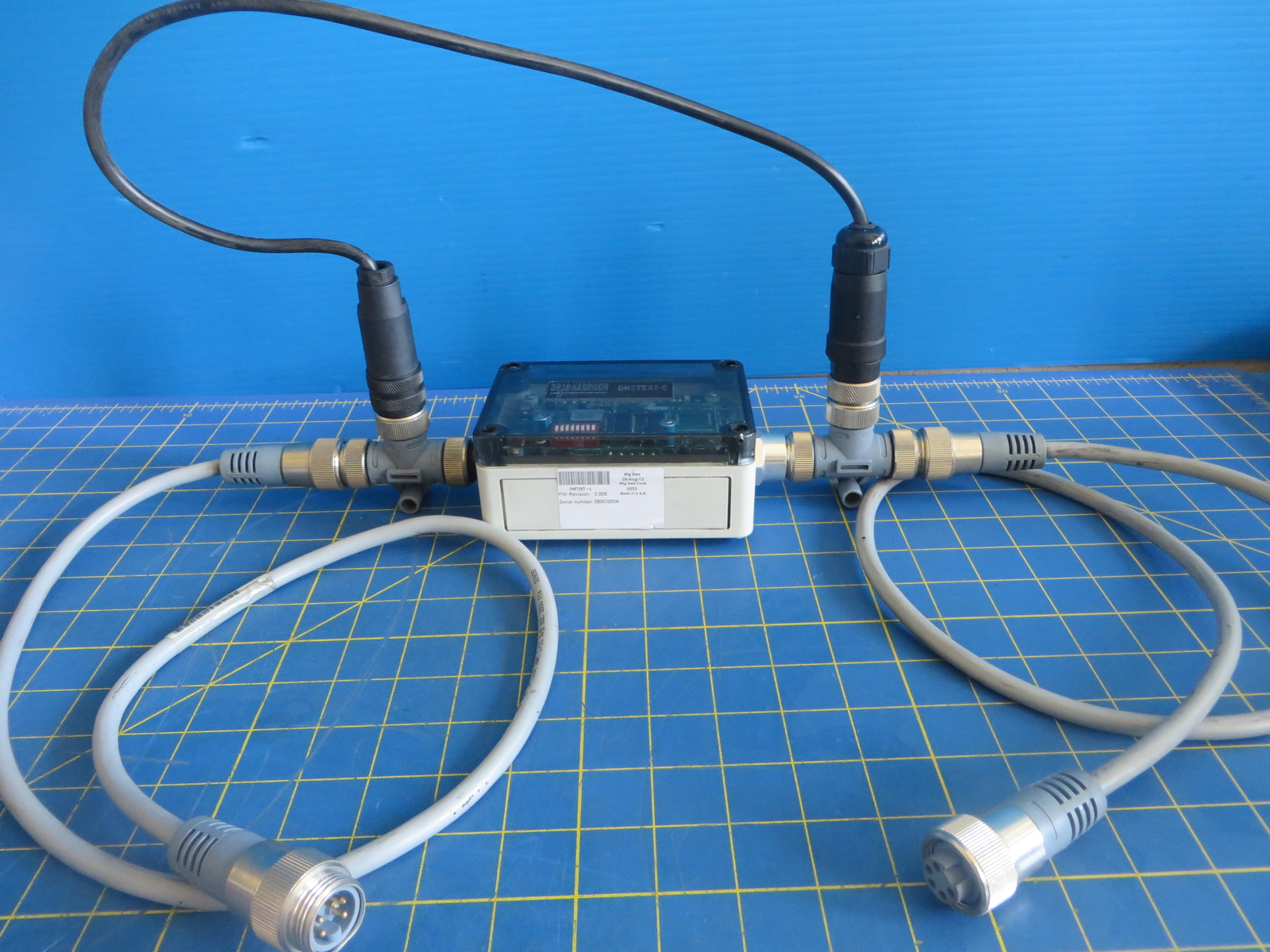 Brad Harrison DNETEXT-C DeviceNet Bus Extender w/ Turck RSM-RKM-5711-1M ...