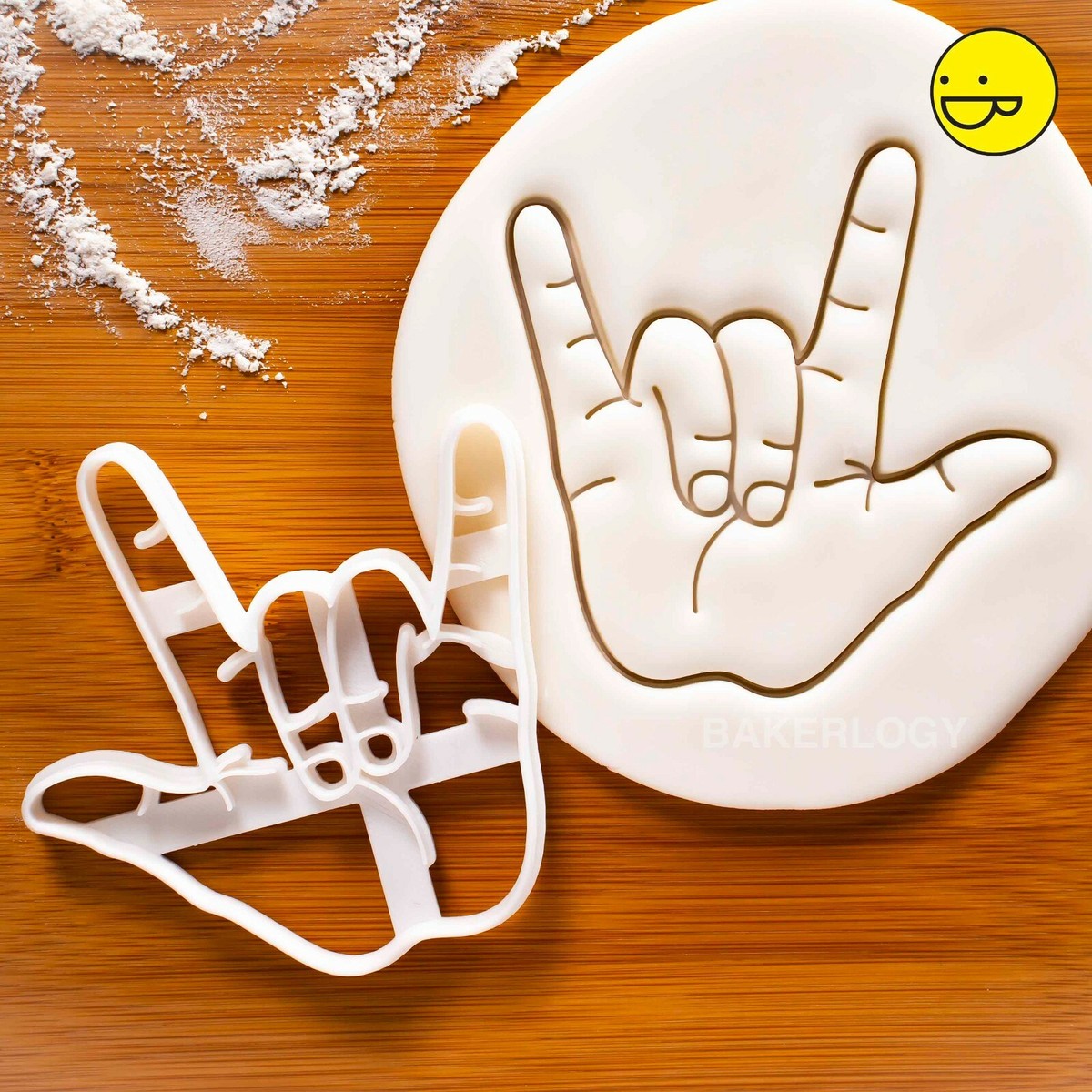 Sign Language Cookies Amazon.com: Set Of 4 Hand Sign Cookie Cutters