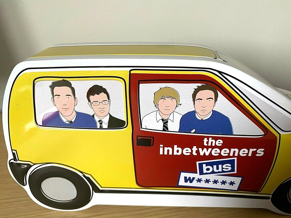 Unused Collectable Rare - The Inbetweeners Metal Biscuit Tin - Fiat ...