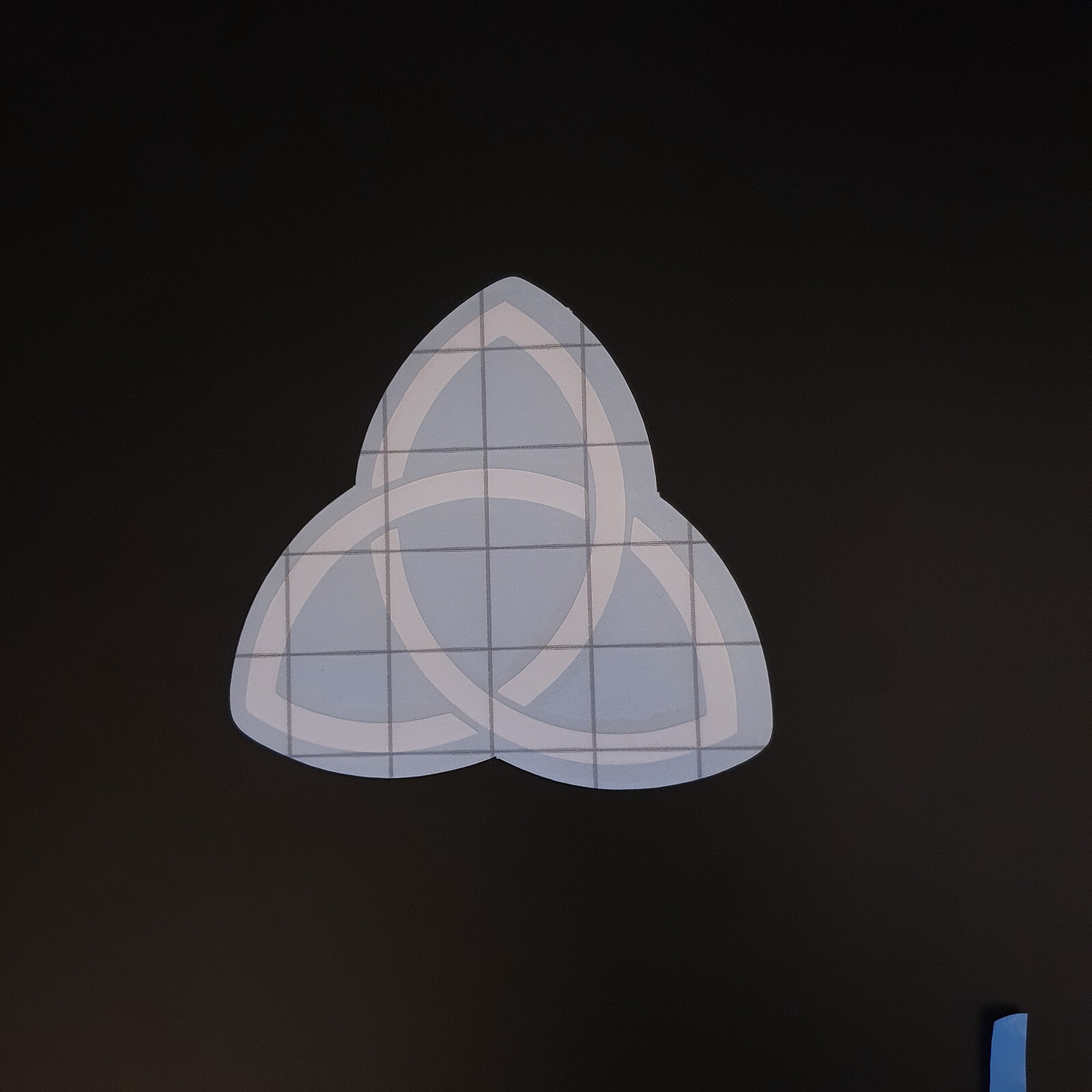 TRIQUETRA 95mm Vinyl Decal Sticker wall car Witch wiccan symbol | eBay