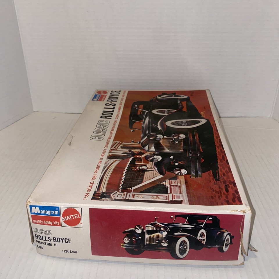 Monogram Mattel Classic Rolls-Royce Car model kit | eBay