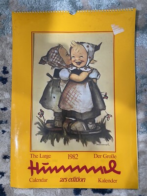 Vintage Hummel Large Calendar Ars Edition 1982 | eBay