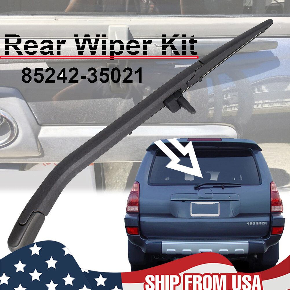 For TOYOTA 4RUNNER 2003-2009 REAR BACK WINDOW WIPER ARM & BLADE 85241 ...