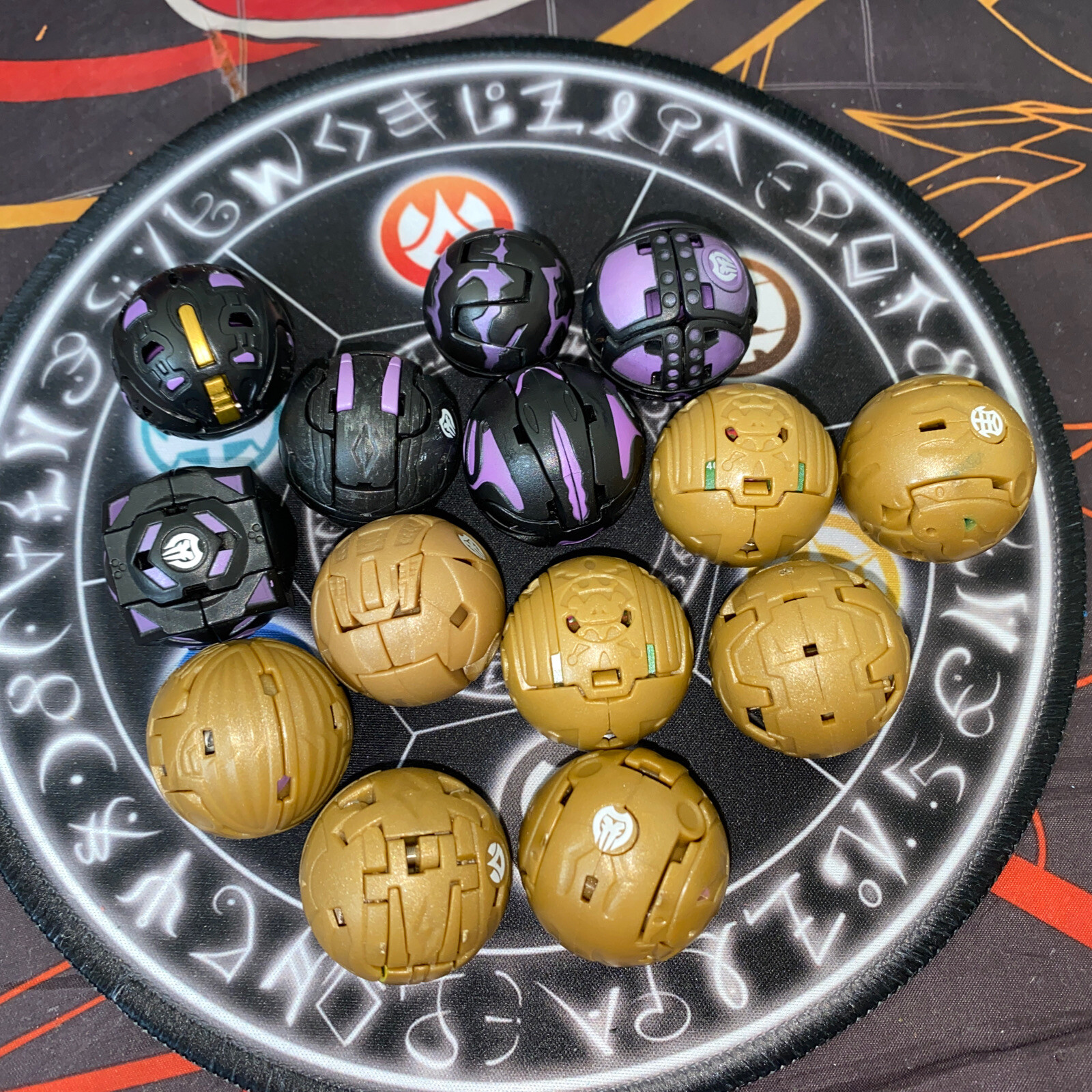 Bakugan Battle Brawler Lot of 14 Darkus Dragonoid Wavern Hades Fear ...