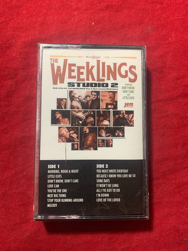 THE WEEKLINGS ~ STUDIO 2 2016 US CASSETTE ON JEM RECORDS #PSA1003 NEW ...