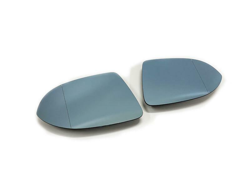 Blue Tinted Aspherical Side Mirror Glass Pair fit for VW Golf MK8 | eBay