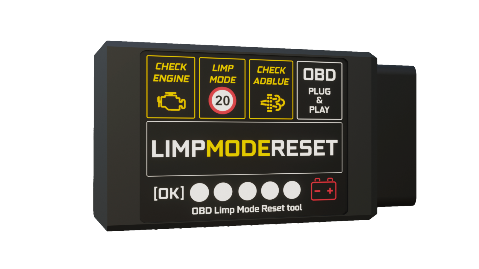 DAF EURO 6 diagnostic OBD Limp mode reset tool. DAF XF 106, CF75, CF85 ...