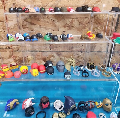 WWE Wrestling Elite Hat Mask Helmet Action Figure Mattel U pick | eBay