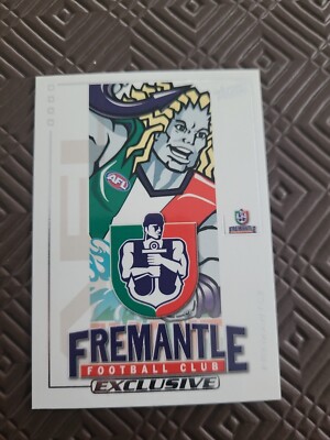 2002 Select Exclusive Base Card (208) FREMANTLE Logo | eBay Australia